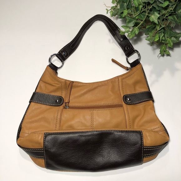 Clarks | Bags | Clarks Two Tone Leather Shoulder Purse | Poshmark